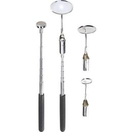 Toolcraft 816419 Inspektionsspiegel-Set 5teilig mit Beleuchtung