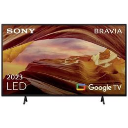 Sony X75WL LCD-TV 126 cm 50 Zoll EEK F (A - G) DVB-C, DVB-S, DVB-S2, DVB-T, DVB-T2, Smart TV, UHD, WLAN, CI+ Schwarz