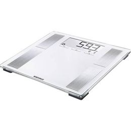 Soehnle Shape Sense Connect 100 Körperanalysewaage digital Wägebereich (max.)=180 kg Grau, Metall Mit Bluetooth