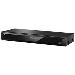 Panasonic DMR-BCT760AG Blu-ray-Player mit Festplattenrecorder 500 GB 4K Upscaling, CD-Player, High-Resolution Audio, Twin-HD DVB-C Tuner, WLAN Schwarz