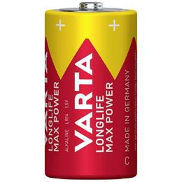 Varta LONGLIFE Max Power C Bli 2 Baby (C)-Batterie Alkali-Mangan 7800 mAh 1.5 V 2 St.