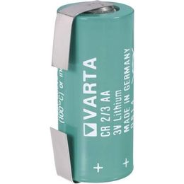 Varta CR2/3 LF Spezial-Batterie CR 2/3 AA LF U-Lötfahne Lithium 3 V 1350 mAh 1 St.