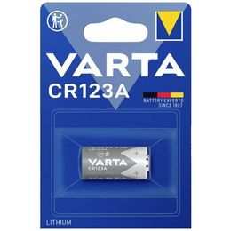 Varta LITHIUM Cylindr. CR123A Bli 1 Fotobatterie CR-123A Lithium 1430 mAh 3 V 1 St.