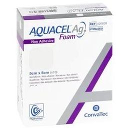 kohlpharma Aquacel Ag Foam nicht adhäsiv 5x5 cm Ver 10 St