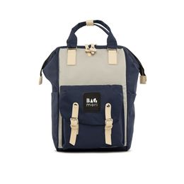 Bagmori Wickeltasche Gr&ouml;&szlig;e One Size beige / dunkelblau
