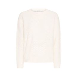 Ichi Pullover 'AGNETE' Damen Gr&ouml;&szlig;e L hellbeige