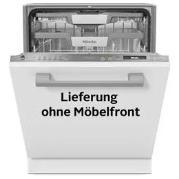 Miele vollintegrierbarer Geschirrspüler "G7191 SCVi AD FF 125 Ed.", B (A-G), silber (eh19), B:59,8cm H:80,5cm T:55cm, Geschirrspüler