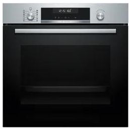 Bosch Pyrolyse Backofen "HBG578BS3", A+ (A+++-D), grau (edelstahl), B:59,4cm H:59,5cm T:54,8cm, Backöfen