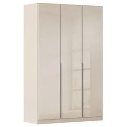 Drehtürenschrank Rauch "Kleiderschrank Kleiderschränke Schrank Garderobe AGORDO mit Glasfront", beige, glas beige (champagner), B:136cm H:210cm T:54cm, Holzwerkstoff, Schränke, durchdachte Innenausstattung, in 6 Breiten und 2 Höhen MADE IN GERMANY