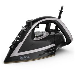 Tefal - Puregliss FV8062E0 Bügeleisen Trocken- & Dampfbügeleisen Durilium AirGlide Autoclean-Bügelsohle 3000 w Schwarz, Grau