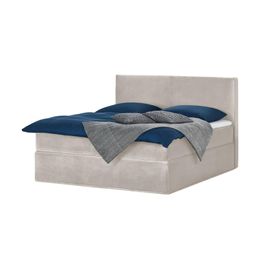 Boxi Boxspringbett Boxi Classic ¦ beige ¦ Maße (cm): B: 160 H: 125