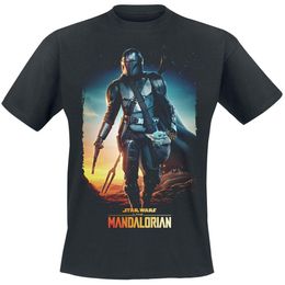 Star Wars The Mandalorian - Through the Galaxy T-Shirt schwarz in S 13767600