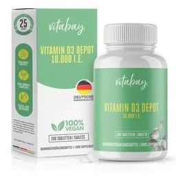 Vitabay Vitamin D3 Depot 10.000 I.E. Tabletten 240 St