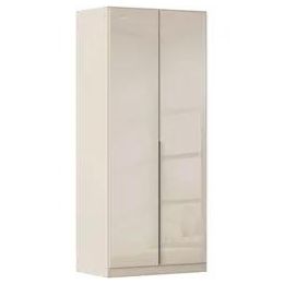 Drehtürenschrank Rauch "Kleiderschrank Kleiderschränke Schrank Garderobe AGORDO mit Glasfront", beige, glas beige (champagner), B:91cm H:210cm T:54cm, Holzwerkstoff, Schränke, durchdachte Innenausstattung, in 6 Breiten und 2 Höhen MADE IN GERMANY