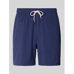 Polo Ralph Lauren Underwear Regular Fit Badeshorts mit Logo-Stitching Modell 'TRAVELER'