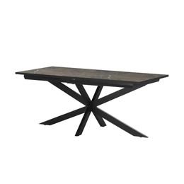 Esstisch Rick &brvbar; schwarz &brvbar; Ma&szlig;e (cm): B: 90 H: 76 &raquo; Sconto