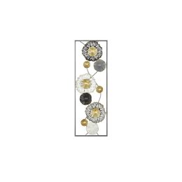 Wanddekoration &brvbar; mehrfarbig &brvbar; Metall &brvbar; Ma&szlig;e (cm): B: 31 H: 89,5 T: 4,5 &raquo; Sconto