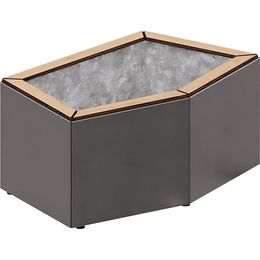 PROCITY Pflanzbehälter KAIRO, HxBxT 472 x 1067 x 667 mm, anthrazitgrau