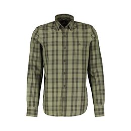 Lerros Karohemd »Karohemd in Twillqualität, weich gewaschen« CHILLED OLIVE 3XL - Normalgrößen Normalgrößen 3XL Klassisches Twill-Karomuster