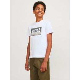 Jack & Jones JACK & JONES JUNIOR T-Shirt &raquo;JCOLOGAN SS24/25 TEE SS CREW NECK SS JNR&laquo; White 176 176 T-Shirt von Jack & Jones Junior