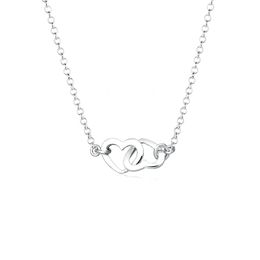 Elli Kette mit Anhänger »Herz Liebe 925 Sterling Silber« Silber 45 Halskette für Damen verleiht jedem Outfit einen Hauch von Eleganz