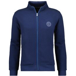 Outdoorjacke Ragman, Herren, Gr. L (50/52), blau (dunkelblau, 711), 100% Baumwolle, Langarm, Jacken