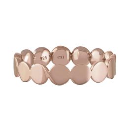 CAI Ring 925 Sterling Silber ros&eacute;vergoldet Boho