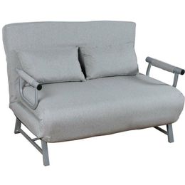 ebuy24 Kolino Schlafsofa grau.