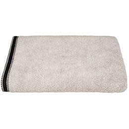 Badetuch Joia - Baumwolle 550 g/m² - leinenweiß 100x150 cm Atmosphera Créateur D'intérieur