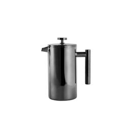 ECHTWERK French Press aus Edelstahl, 800 ml, schwarz