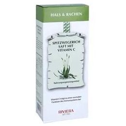 HAGER PHARMA Riviera Spitzwegerich Saft mit Vitamin C 250 ml