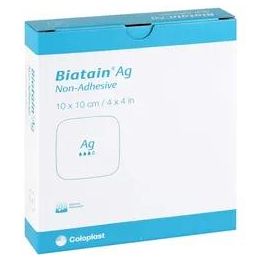 Avitamed Biatain Ag Schaumverband 10x10 cm nicht 5 St