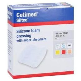 B2B Medical Cutimed Siltec Schaumverb.10x10 cm nicht 10 St