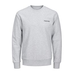 Jack & Jones JACK & JONES Sweatshirt 'JJEBradley' Herren Gr&ouml;&szlig;e XS graumeliert / schwarz