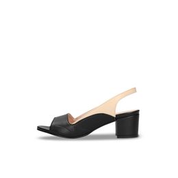 NAE Vegan Shoes Sandale 'Mara' Damen Größe 38 beige / schwarz