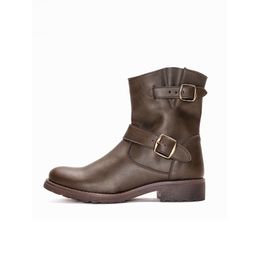 NAE Vegan Shoes Boots 'Odet' Damen Gr&ouml;&szlig;e 40 khaki Winterschuhe
