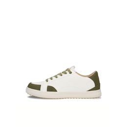 NAE Vegan Shoes Sneaker 'Komo' Damen Größe 38 oliv / weiß