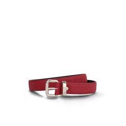 NAE Vegan Shoes Belt 'Ordis' female Red size 85