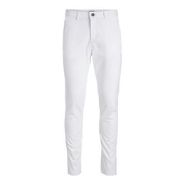 Jack & Jones Jack & Jones Chino Pants 'JJIMarco JJBowie' male White size 34