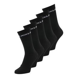 Jack & Jones Plus Jack & Jones Plus Socken Herren Gr&ouml;&szlig;e 43/46 schwarz / wei&szlig;