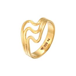 Elli Ring 'Welle' female Gold size 54