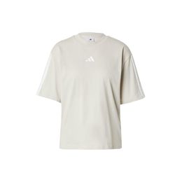 adidas Sportswear Funktionsshirt Damen Größe XS/S hellgrau / weiß