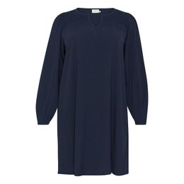 Kaffe CURVE Kleid 'Lunda' Damen Gr&ouml;&szlig;e 46 marine Winterkleid