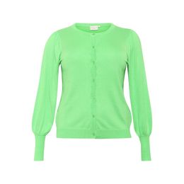 Kaffe CURVE Strickjacke 'Lazzy' Damen Gr&ouml;&szlig;e XL mint