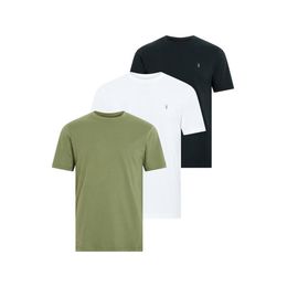 AllSaints T-Shirt 'BRACE' Herren Größe XXL oliv / schwarz / weiß