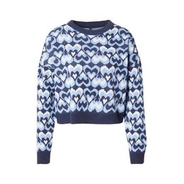 Only Pullover 'ONLSANNE' Damen Gr&ouml;&szlig;e XL hellblau / dunkelblau / wei&szlig;