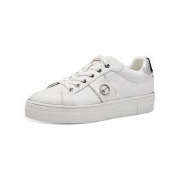 Tamaris Sneaker Damen Größe 43 silber / weiß