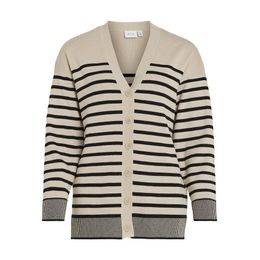 Vila Knit Cardigan female Beige size XL