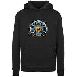 F4NT4STIC Sweatshirt 'DC Comics Batman Gotham Police Dept' Herren Gr&ouml;&szlig;e XL taubenblau / goldgelb / schwarz / wei&szlig;