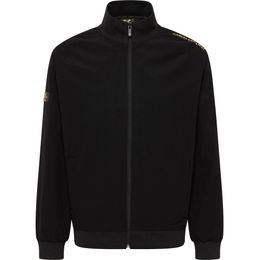 Carlo Colucci Sweatjacke 'Dobler' Herren Gr&ouml;&szlig;e 4XL goldgelb / schwarz